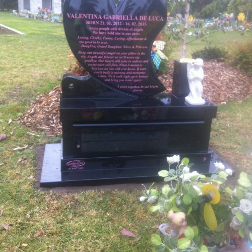 Infant Headstones & Grave Markers